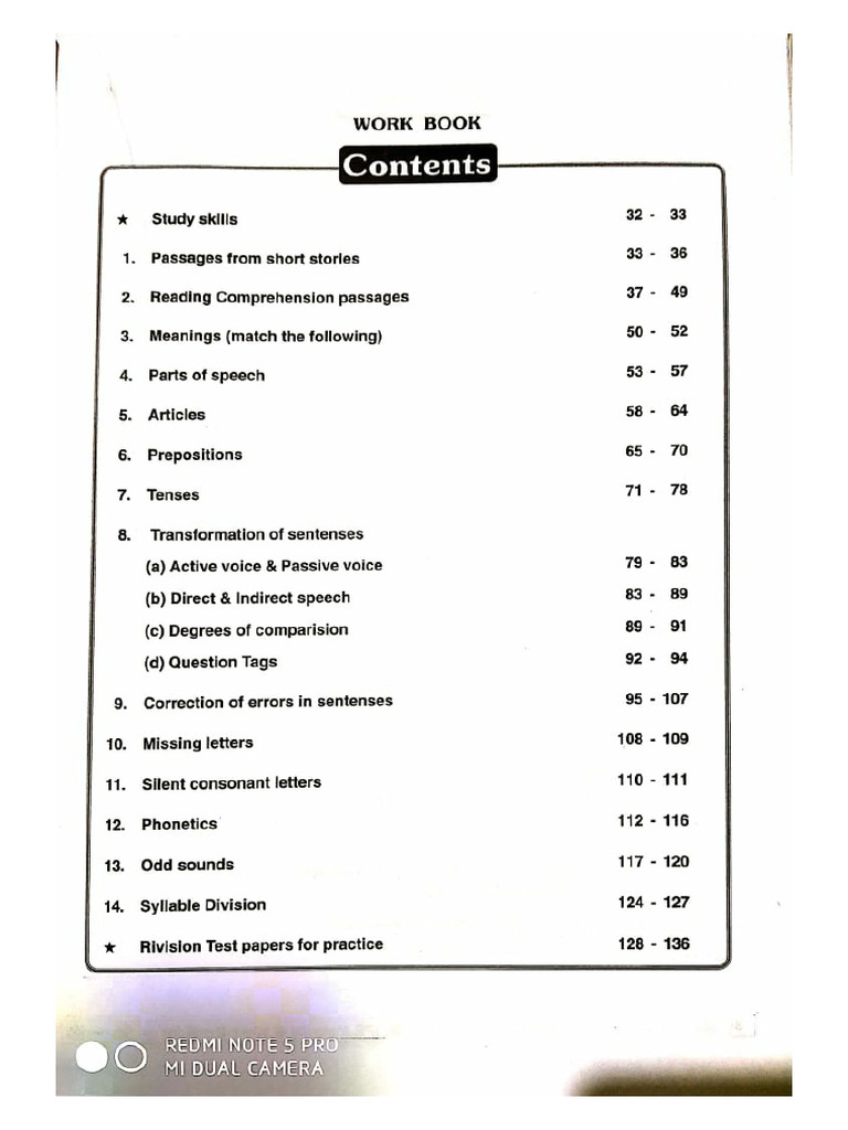 English Workbook | PDF