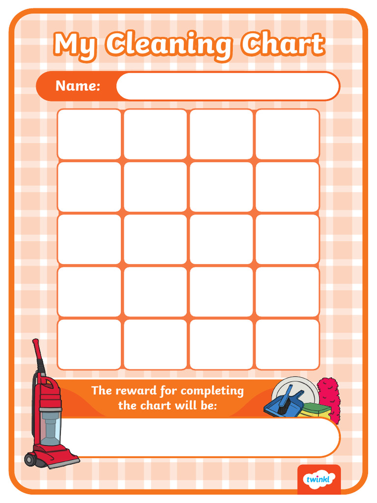 T TP 1685371286 Cleaning Reward Chart Ver 2 | PDF
