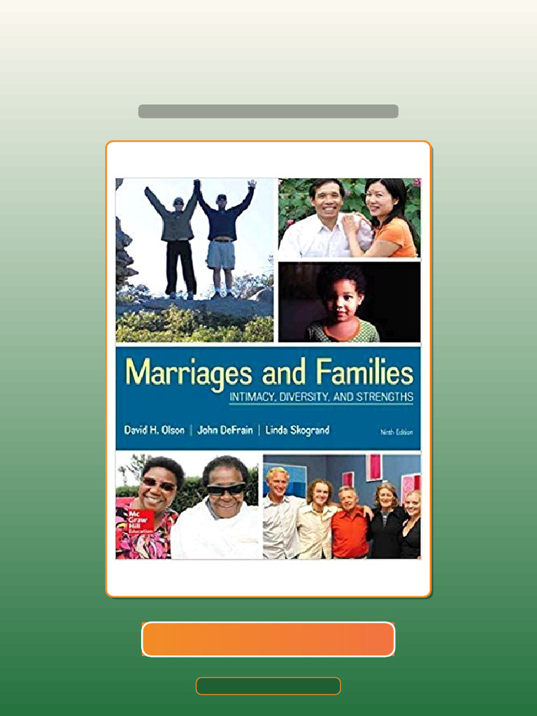 Marriages and Families Intimacy Diversity and Strengths 9th Edition ...