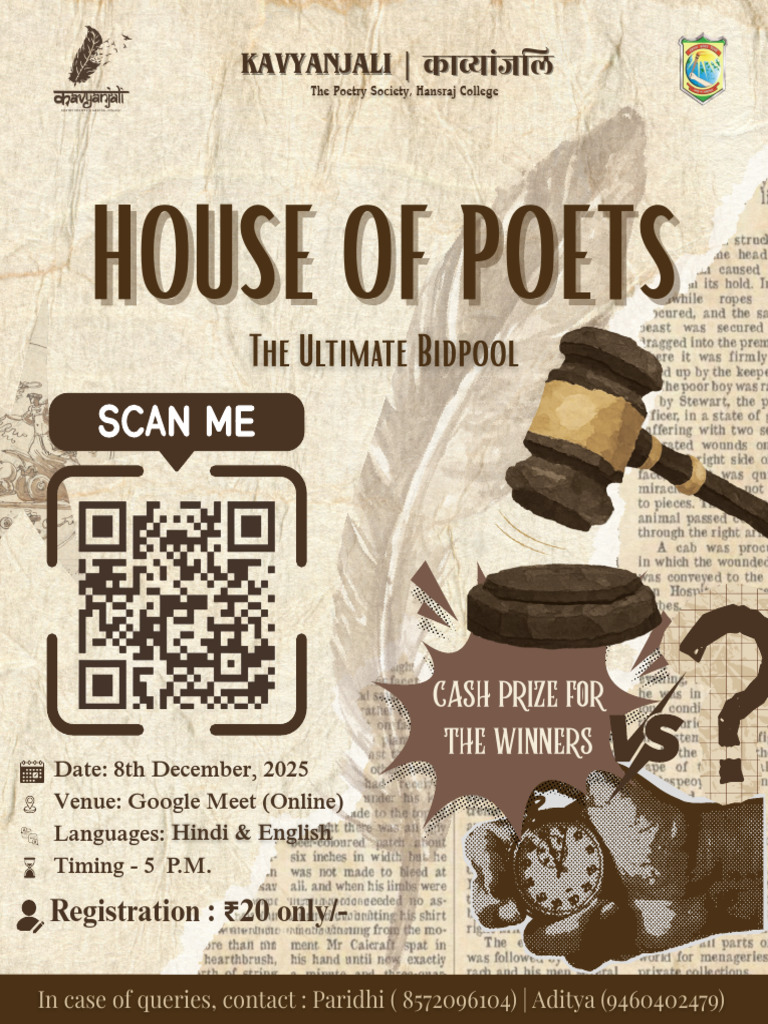 House of Poets - 20251205 - 212228 - 0000 | PDF | Poetry
