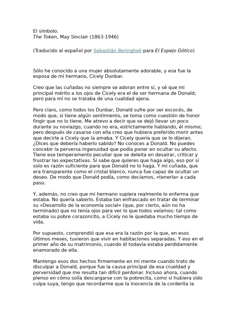 El Símbolo | PDF