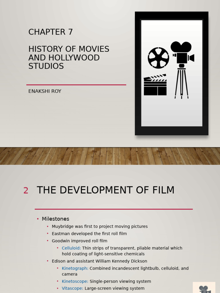 CH 7 - History of Movies and Hollywood Studios | PDF