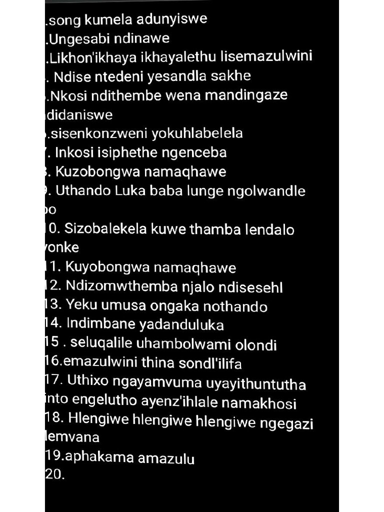 Song | PDF