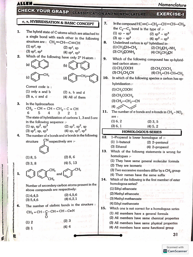Iupac Questions Yeah | PDF