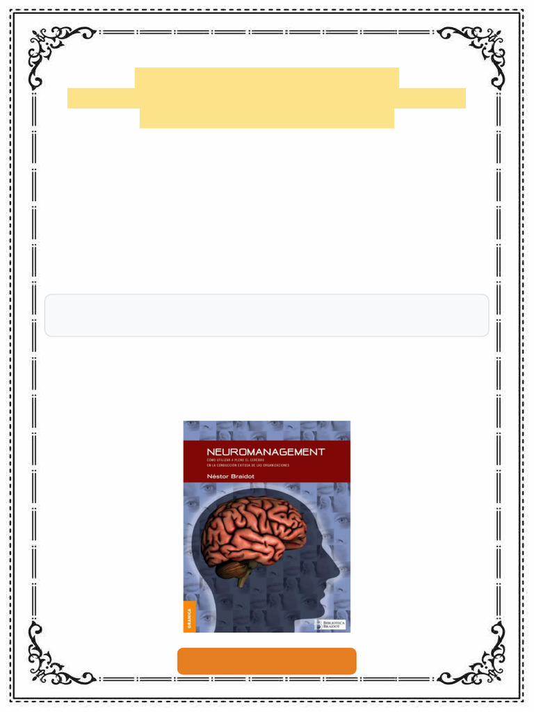 Neuromanagement Spanish Edition Nestor Braidot [Braidot ebook unlimited ...