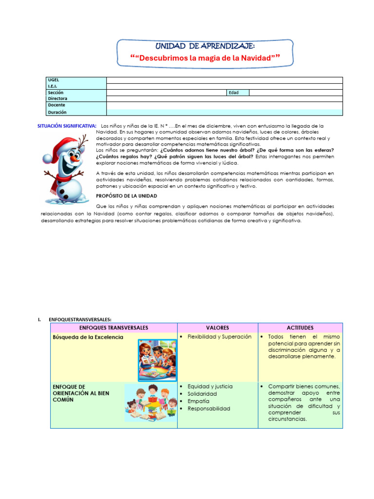 Matemáticas Navideñas para Niños | PDF | Matemáticas | Geometría