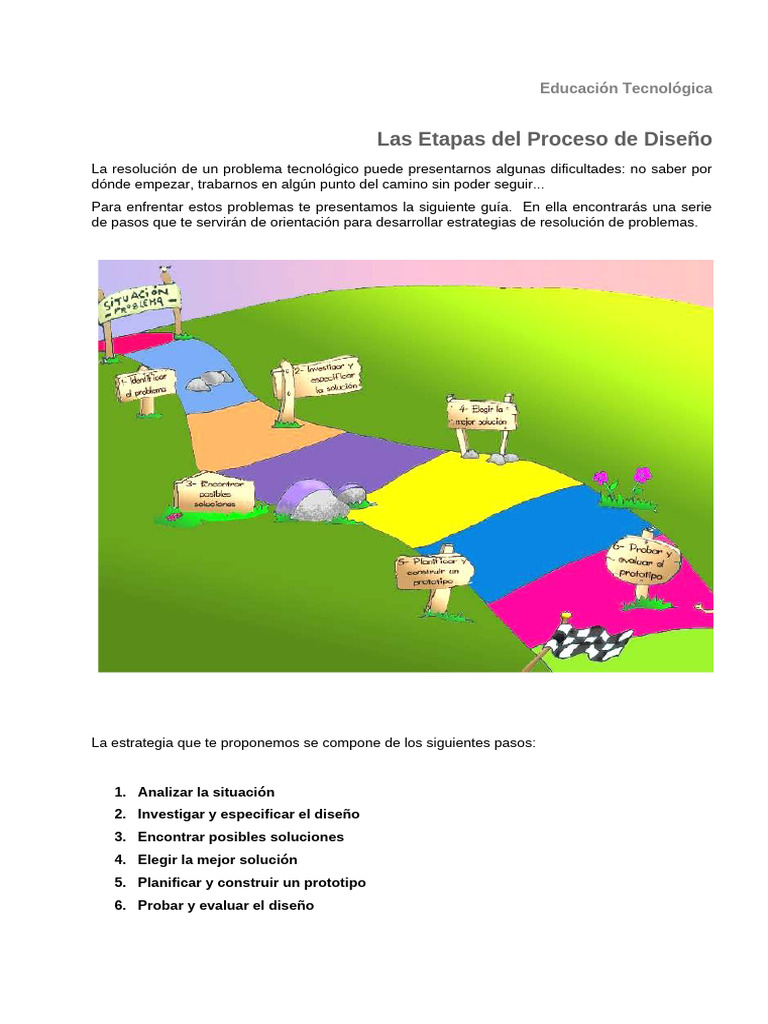 Etapas Del Proceso de Diseño | PDF | Diseño
