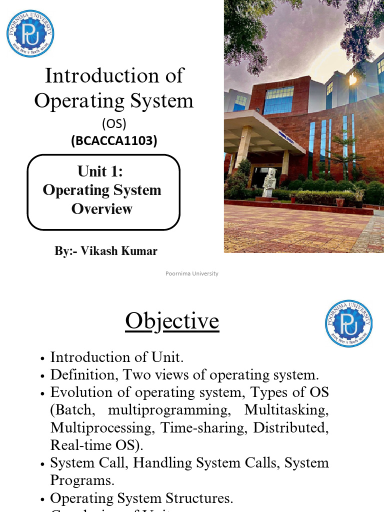 Overview of Operating Systems Evolution | PDF | Operating System ...