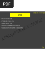 Modern Physics Formula SheetClass 12 JEE Mains | PDF | Electronvolt | Photoelectric Effect