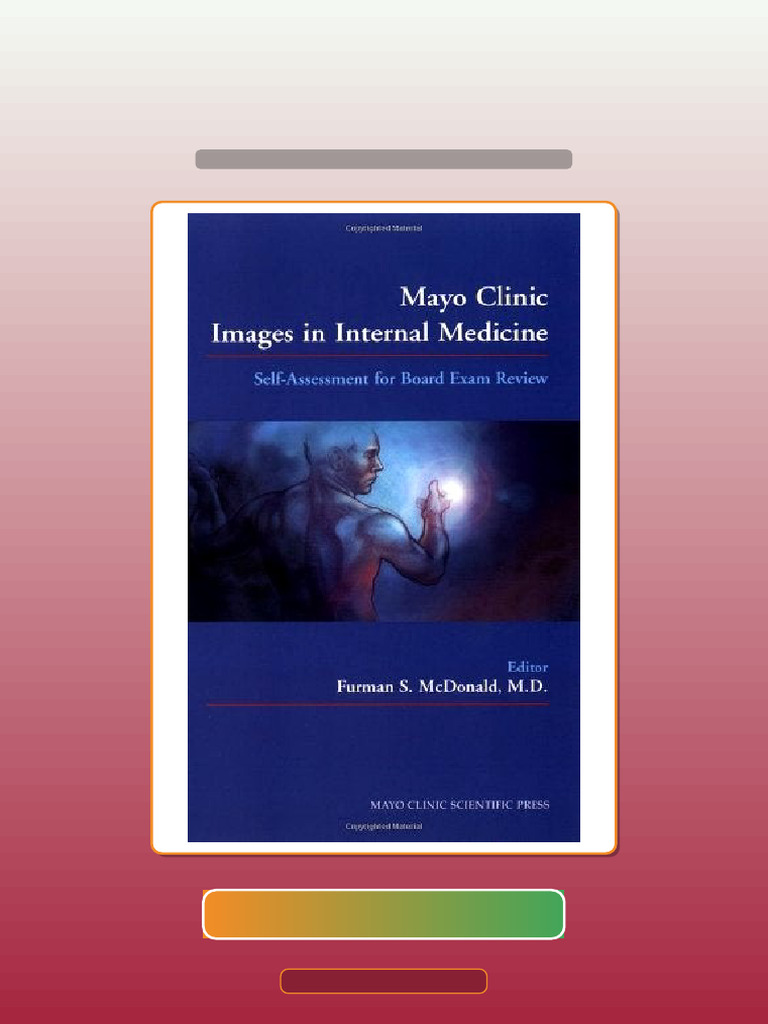 Test Bank for Mayo Clinic Images in Internal Medicine SelfAssessment ...