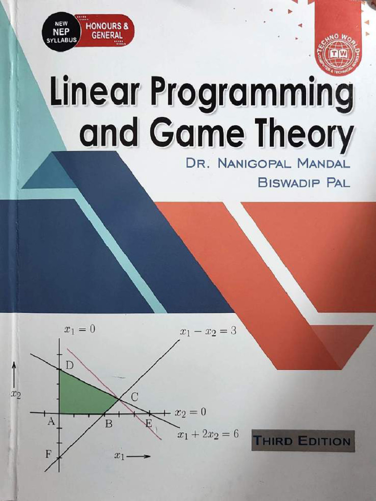 Linear Programming B.SC Math Sem 5 | PDF