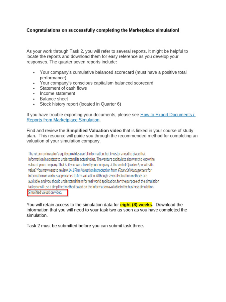 MP Task 2 Prep | PDF