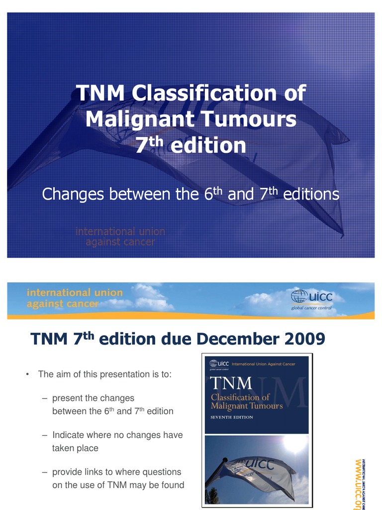TNM 7th Edition Summary 091016 | PDF | Esophagus | Colorectal Cancer