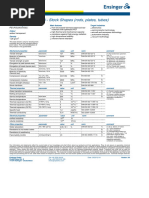 Polypropylene Material Properties Data Sheet | PDF | Strength Of ...