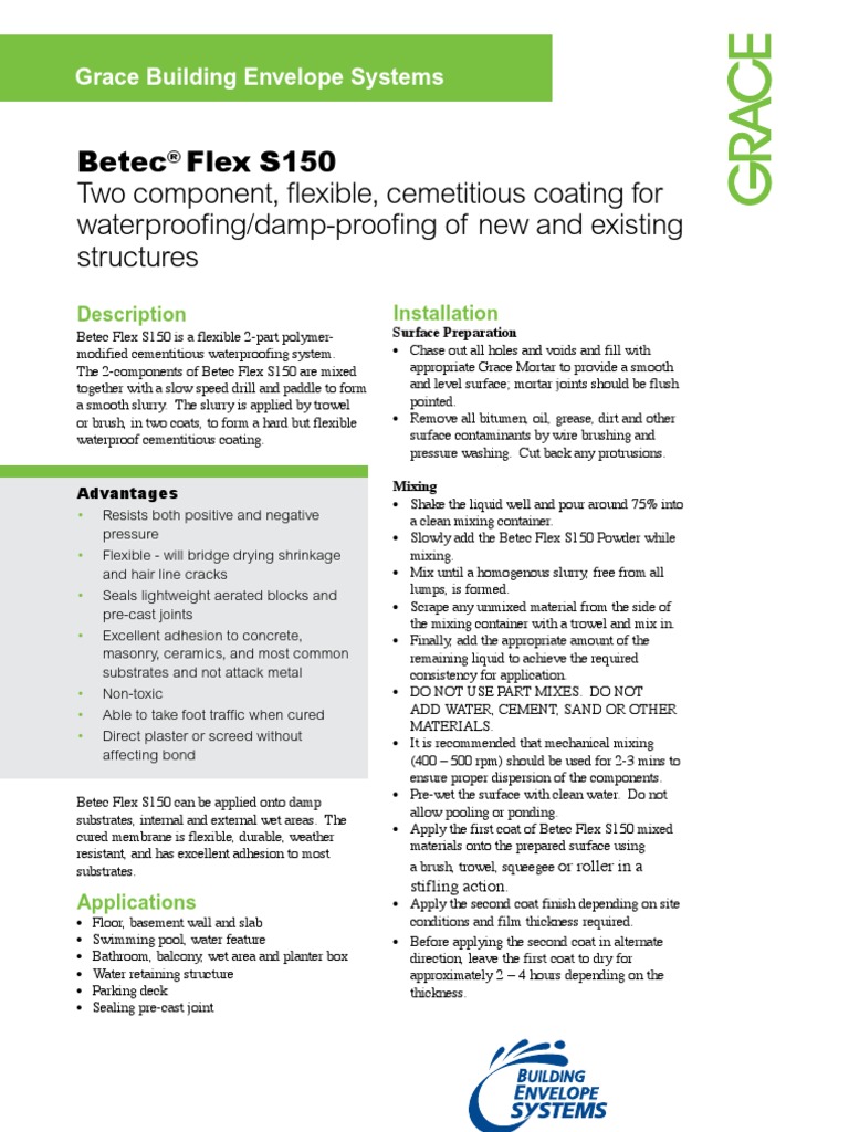 Betec Flex S150 | Precast Concrete | Adhesion