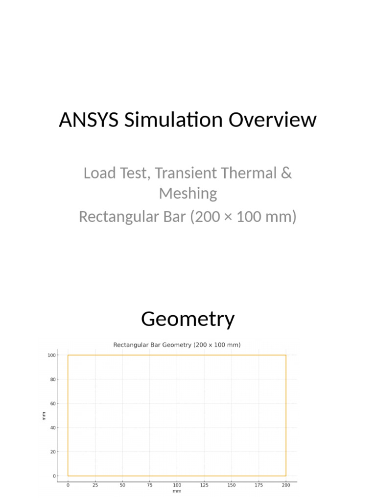 ANSYS Full Presentation With Visuals | PDF