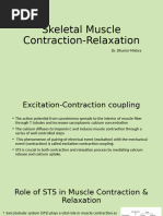 Steps of the Cross Bridge Cycle | PDF | Muscle Contraction ...