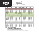 RTS 2025-26 Exam Schedule Overview | PDF | Academia | Data Collection