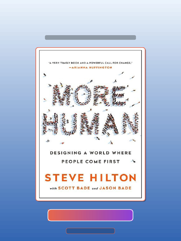 Test Bank For More Human Designing A World Where People Come First ...