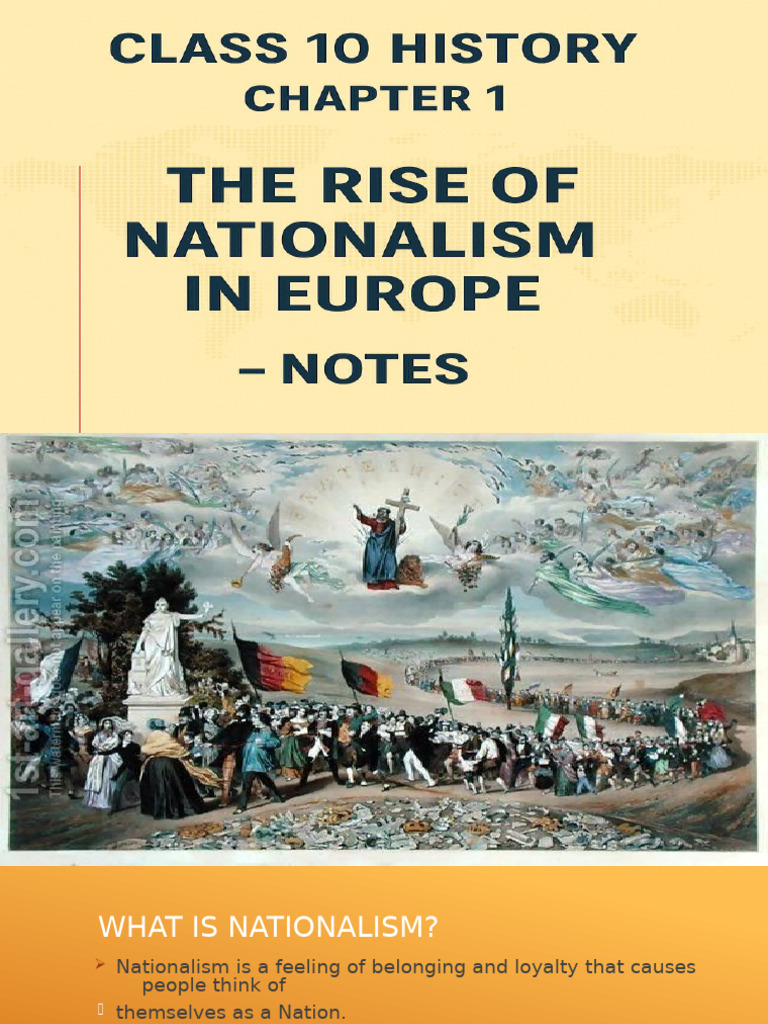 H1 The Rise of Nationalism in Europe 1 | PDF | Balkans | Nationalism