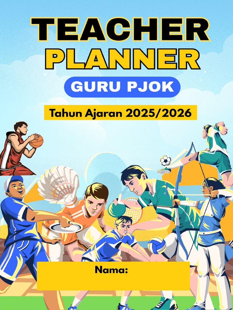 Teacher Planner Pjok 20252026 + Perangkat | PDF