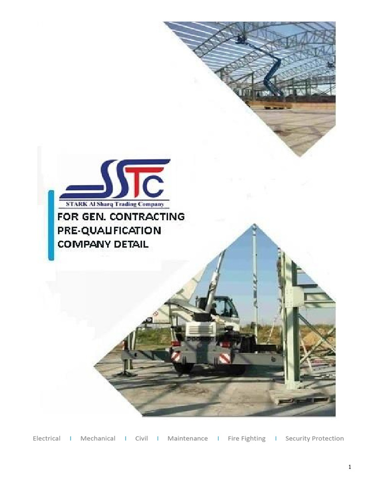 Stark Al-Sharq Trading Company Overview | PDF | Specification ...