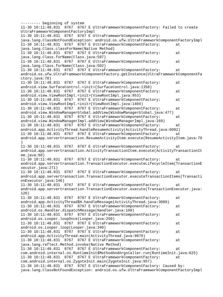 Log Cat 1764477795985 | PDF | Java (Programming Language) | Mobile Software