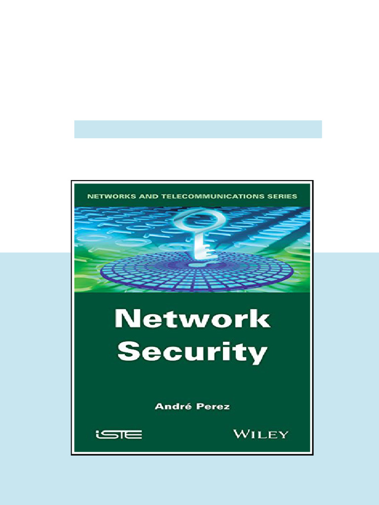 (Ebook) Network Security by André Perez ISBN 9781848217584, 1848217587 ...