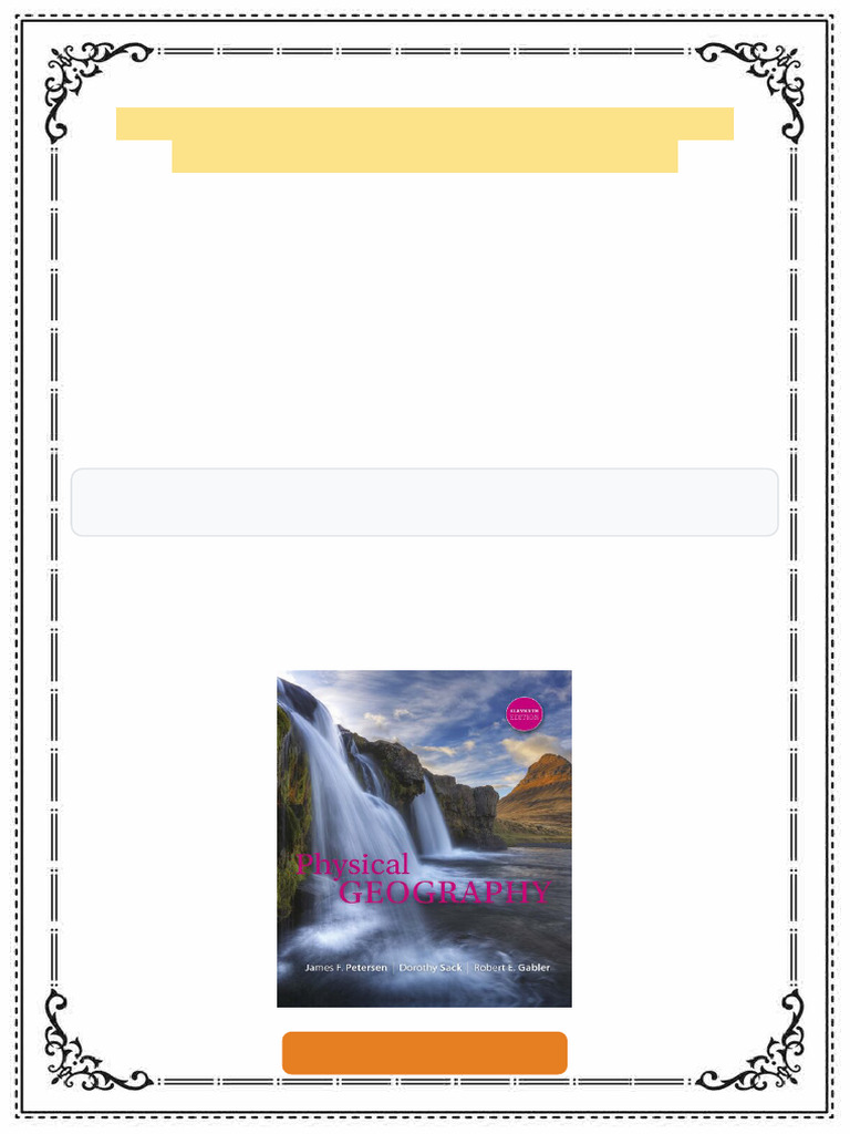 Physical Geography 11th Edition Petersen ebook all formats available ...