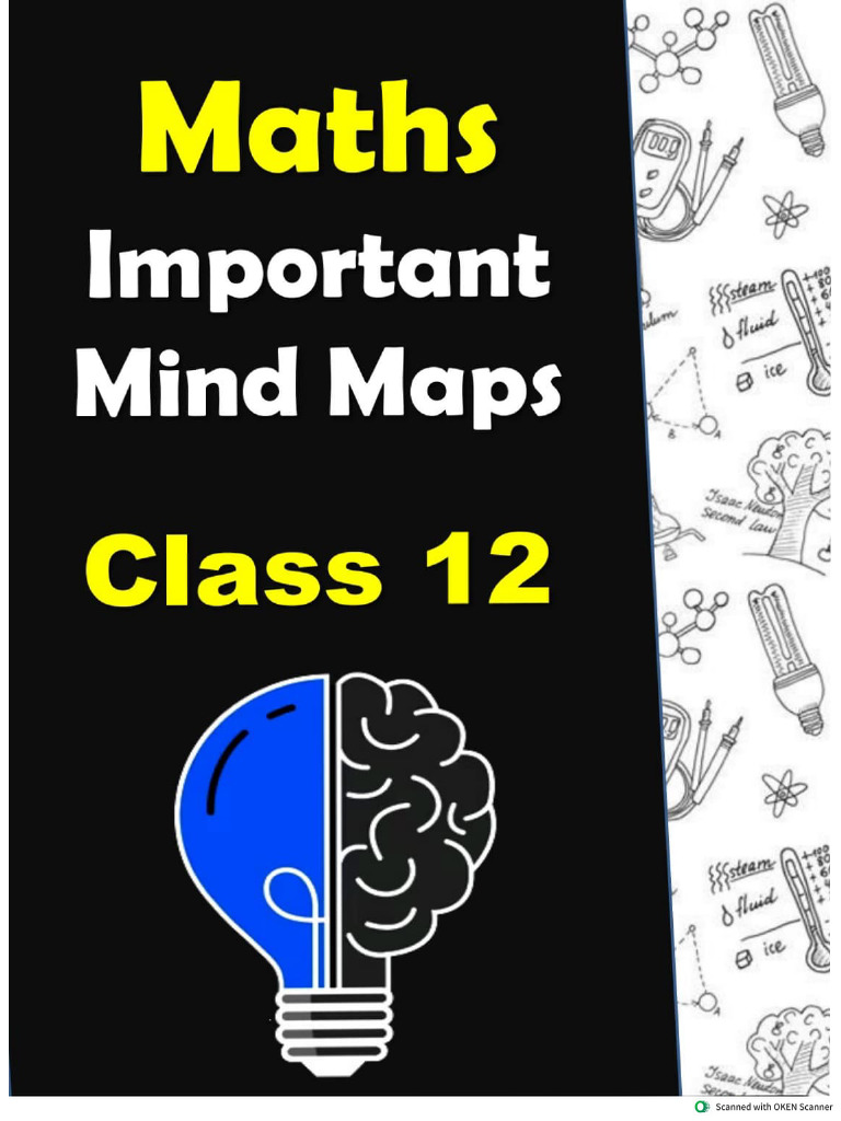 12th Maths Important Mind Map | PDF