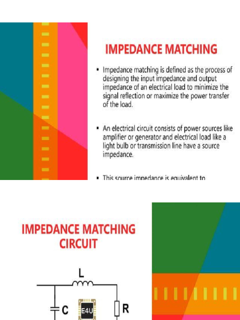 Impedence Matching Circuit | PDF