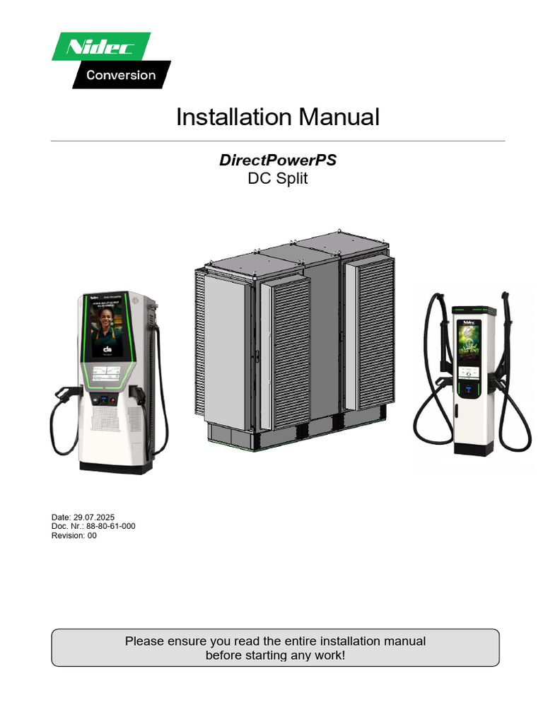 Installation Manual DC Split System_29!7!640kW_1280kW (2) 1 (1) | PDF ...