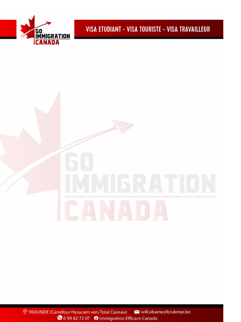 Papier en Tete Go Immigration | PDF