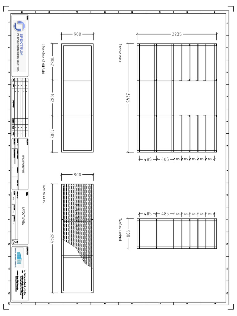 Gambar Rak Container 20 Feet Warehouse Custom - PT Spektrum Kresindo ...