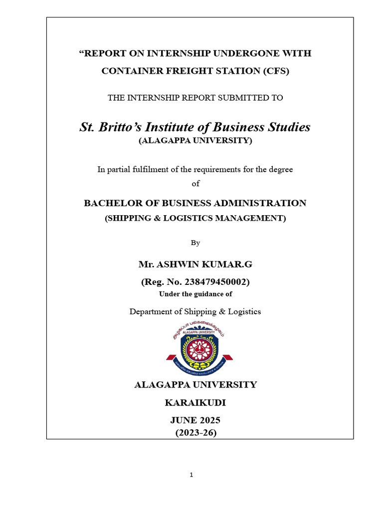 CFS Internship Report: Performance Analysis | PDF | Containerization ...