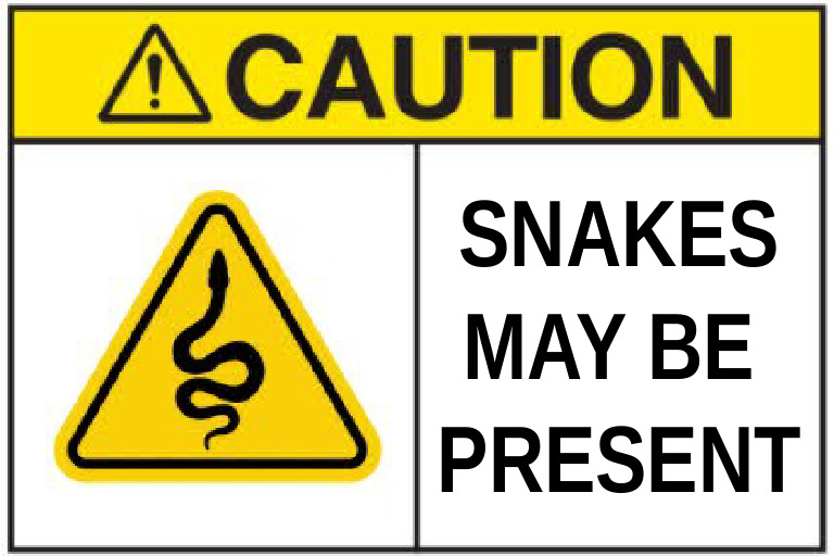Watch Out For Snakes Signage | PDF