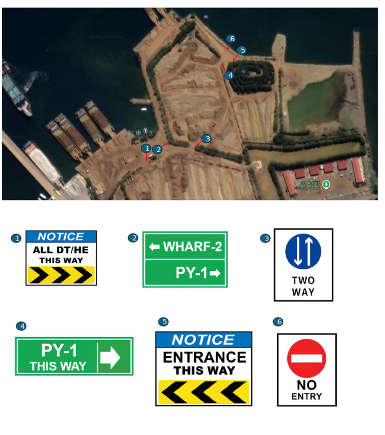 Wharf Signage Map | PDF