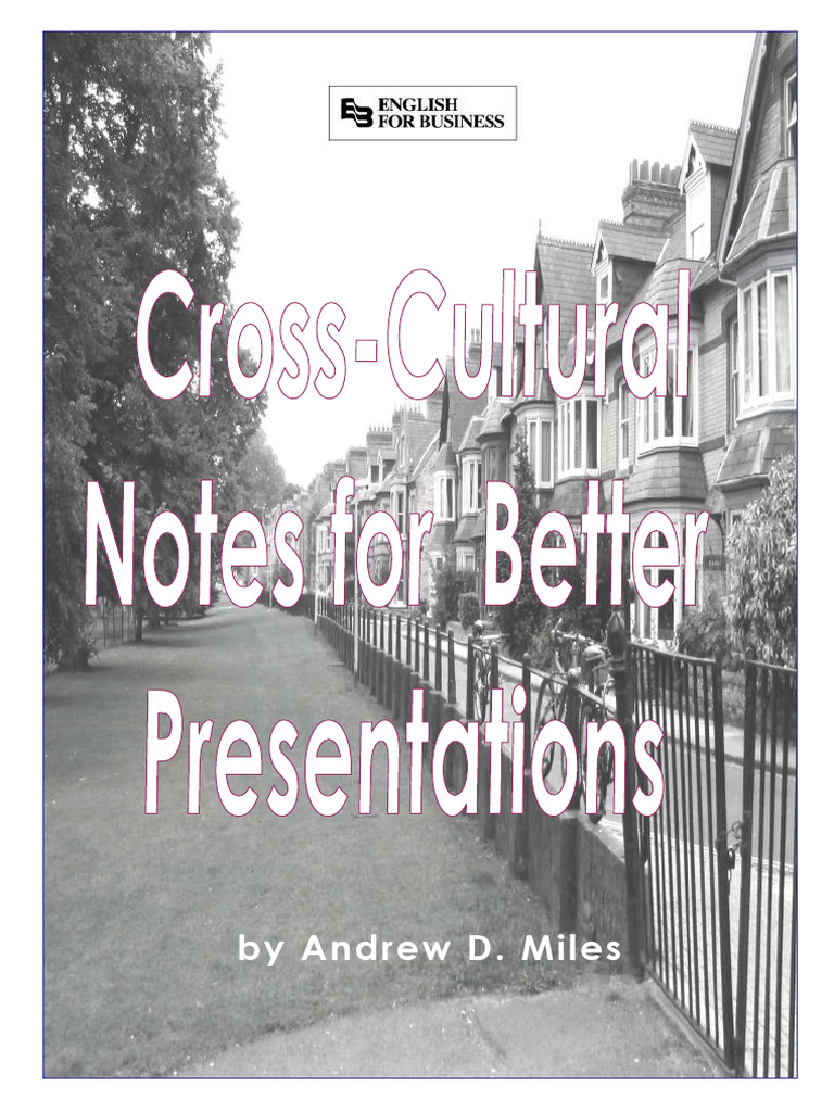Cross-Cultural Notes for Better Presentations | PDF | Question ...