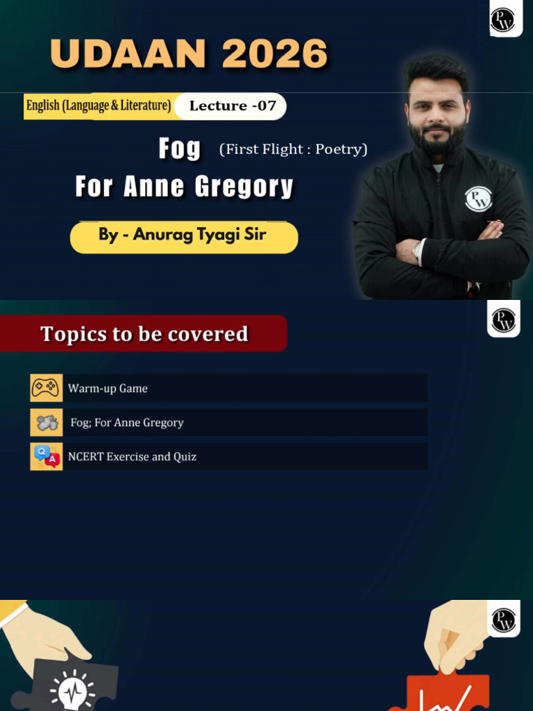 First Flight - Poetry - 07 Class Notes | PDF