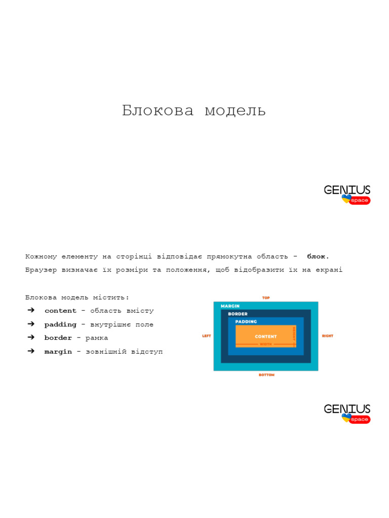 Genius HTML Css Module 7 | PDF