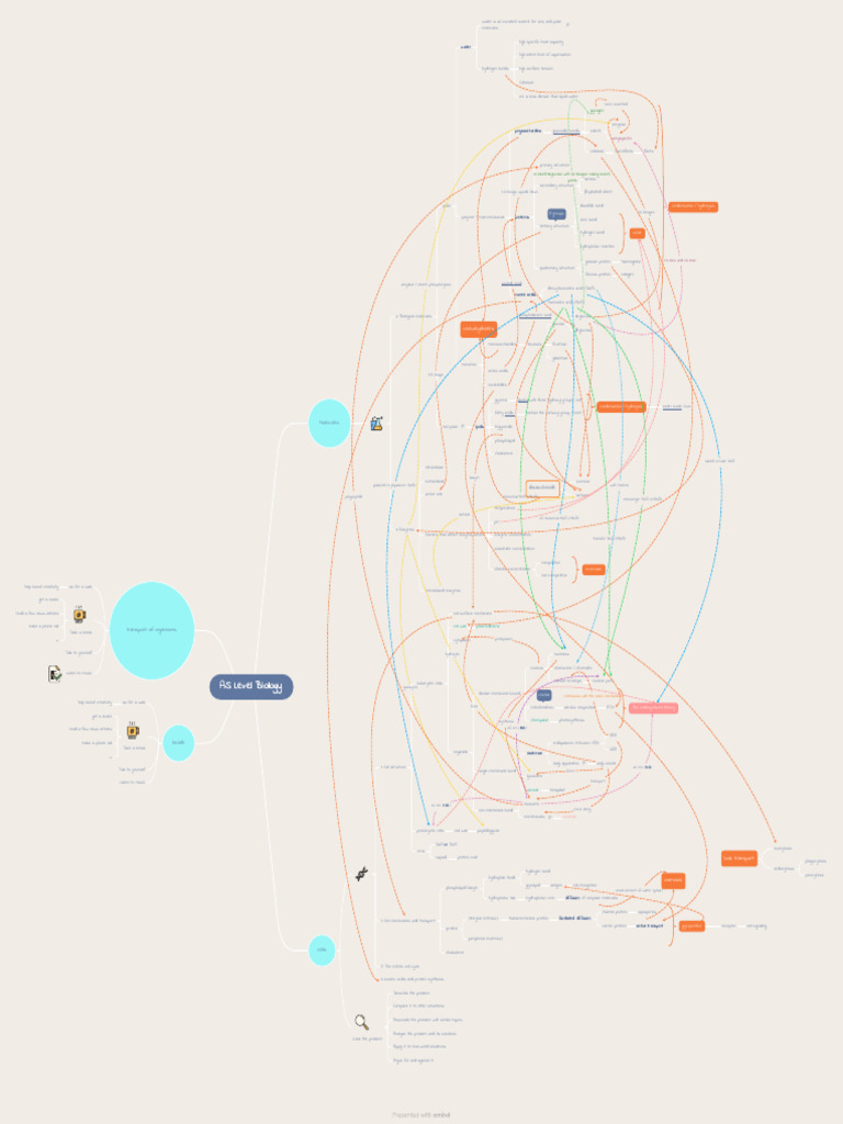 AS Level Biology: Biological Molecules Overview | PDF | Cell (Biology ...