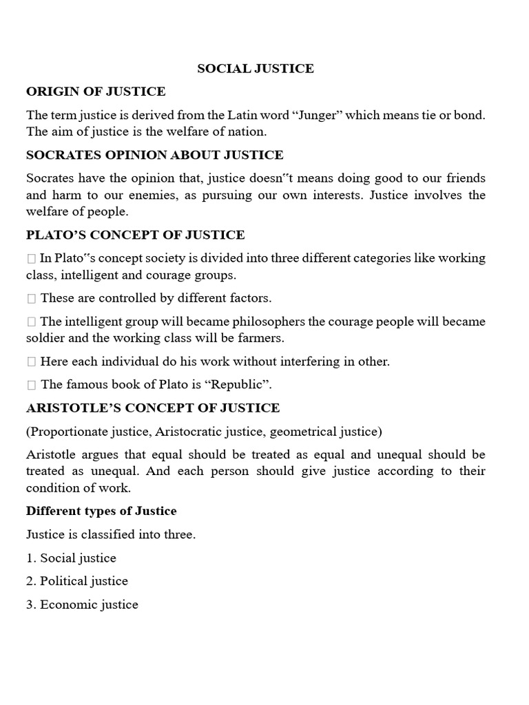 Understanding Social Justice Concepts | PDF | Justice | Crime & Violence