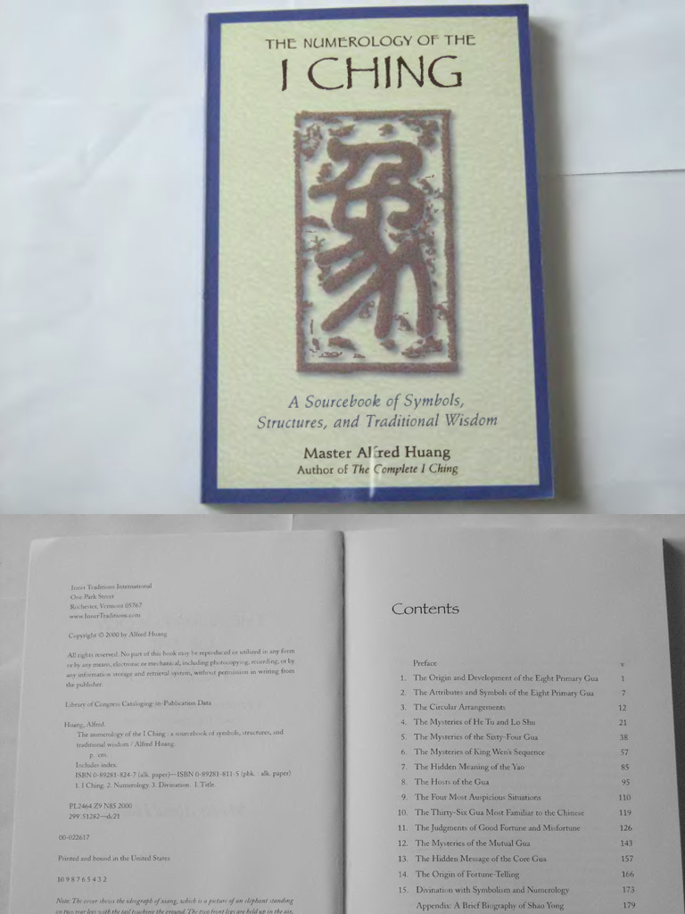 Alfred Huang The Numerology of The I Ching A Sourcebook of Symbols | PDF