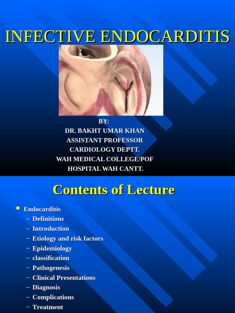 Infective Endocarditis Updated | PDF | Medical Specialties | Clinical ...