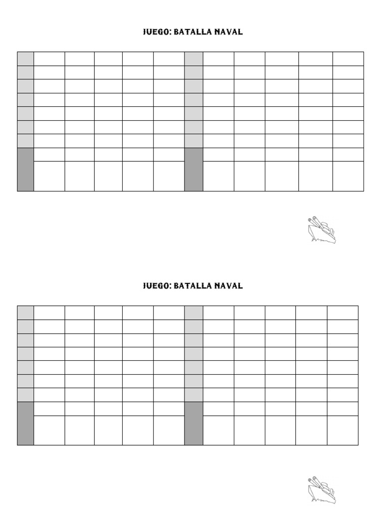 Batalla Naval Verbos | PDF