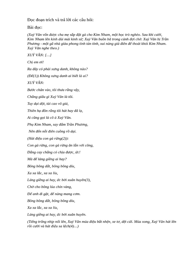 Xúy Vân | PDF