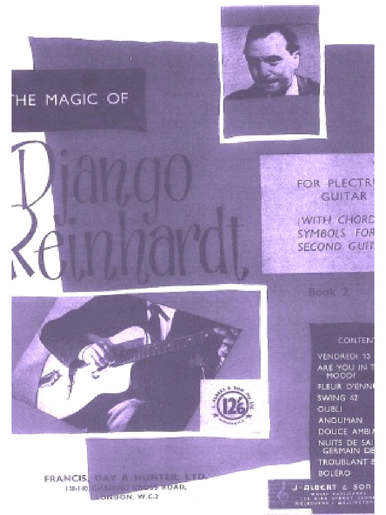 The Magic of Django Reinhardt Book 2 - Day & Hunter | PDF