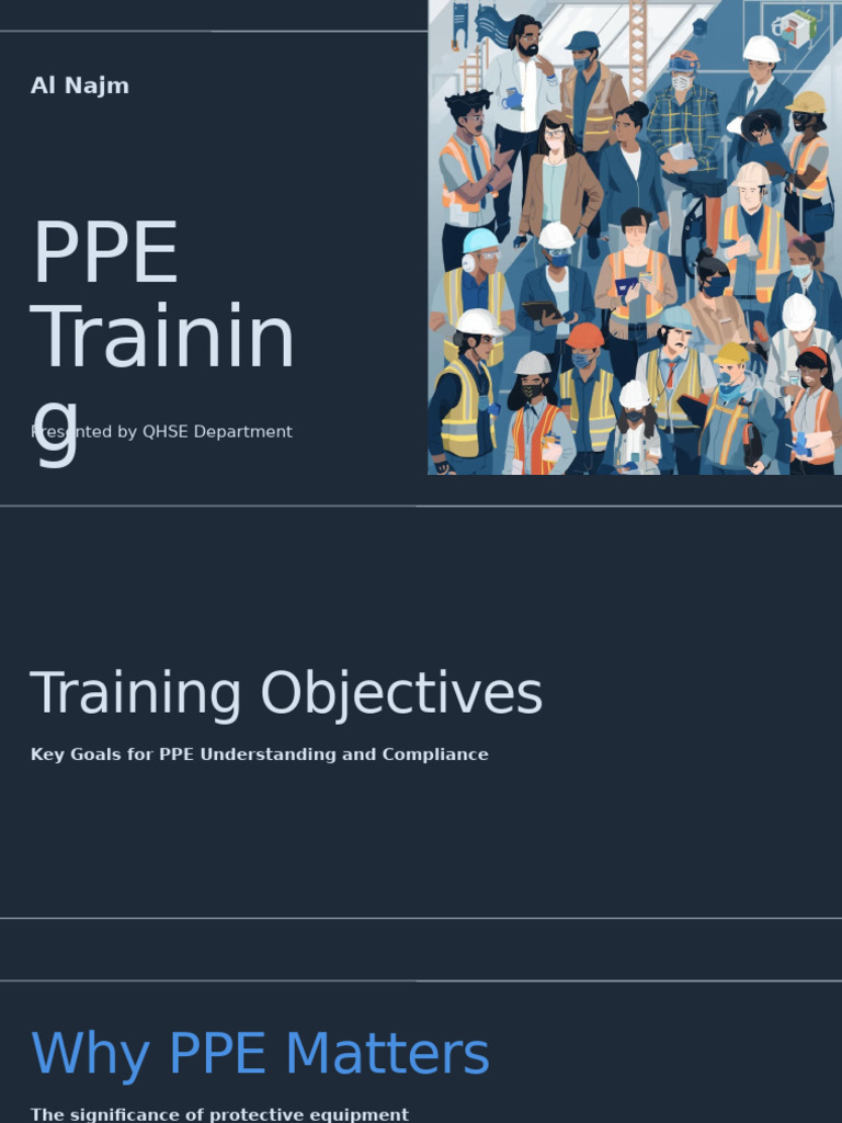 PPE Training for Workplace Safety | PDF | Personal Protective Equipment ...