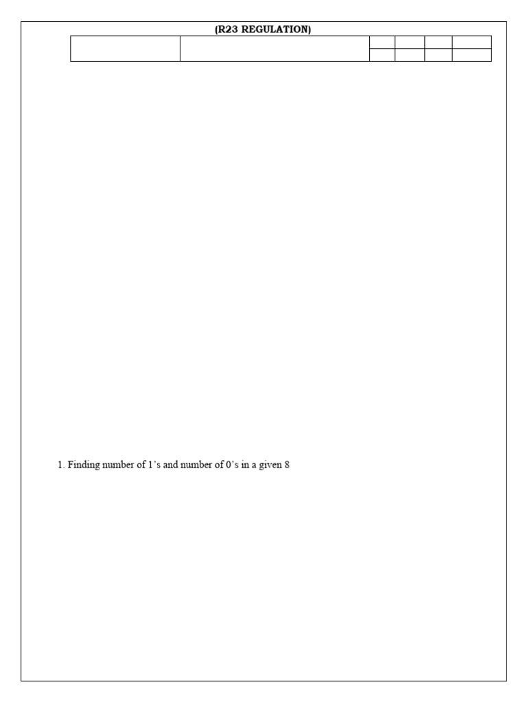 R23 ECE MPMC Lab Experiments 1 and 2 | PDF | Microcontroller | Assembly Language