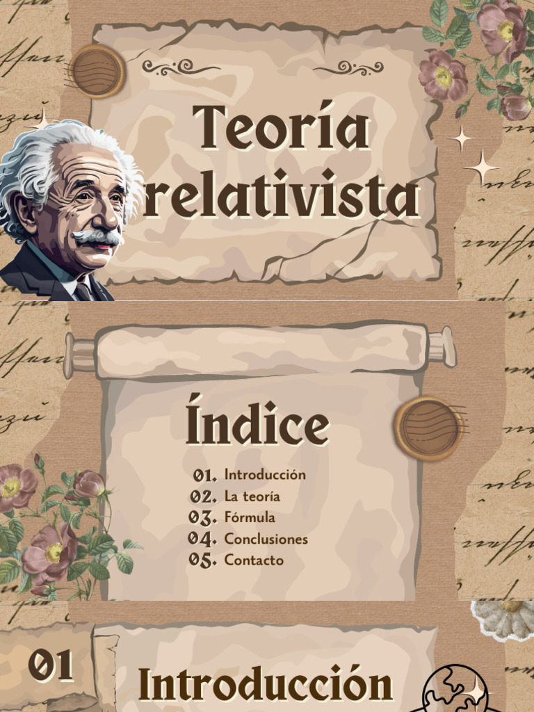 Teoria Relativista | PDF | Relatividad general | Relatividad especial
